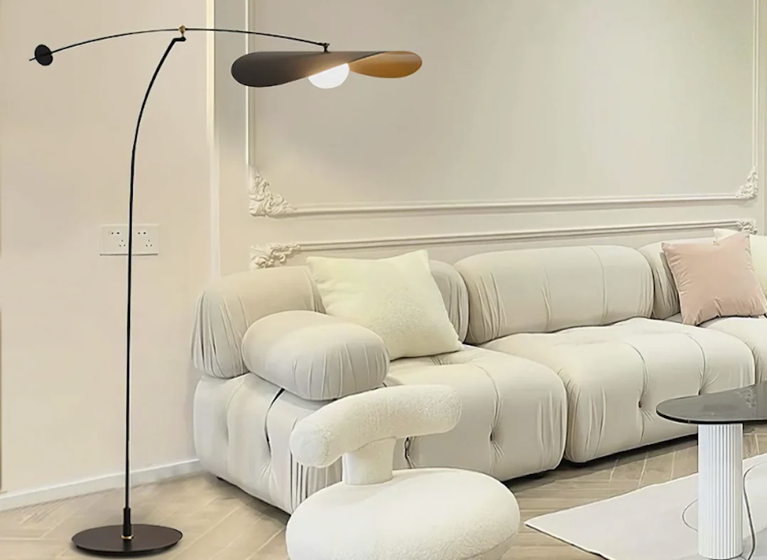 Long Arm Retractable Floor Lamp: Easy Reading Made Simple - Lumenrooflight